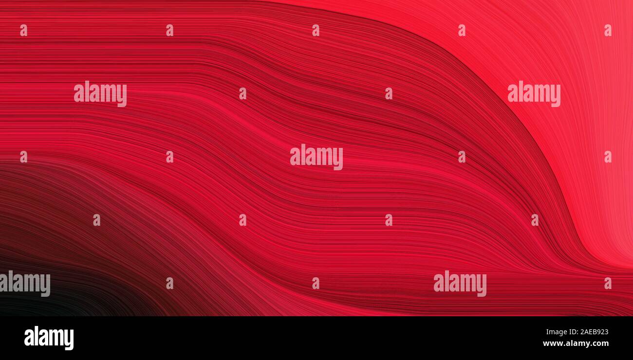 modern waves background illustration with crimson, very dark pink and ...