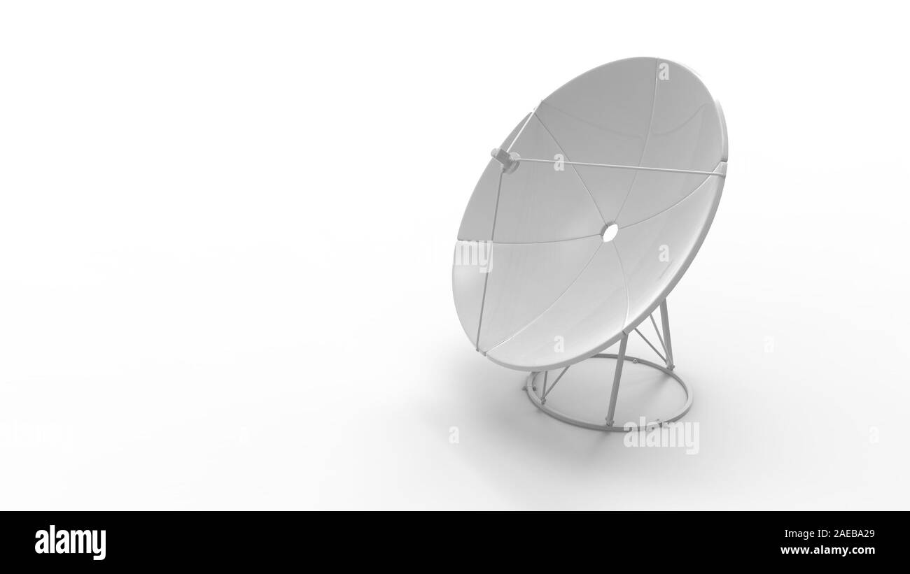 3d rendering of a satelite isolated in a studio background Stock Photo ...