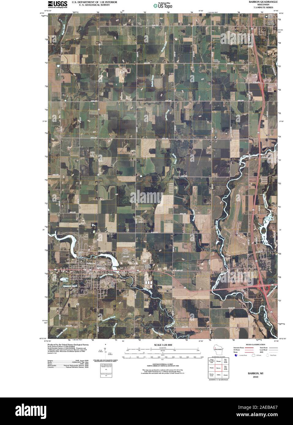 Barron map hi-res stock photography and images - Alamy