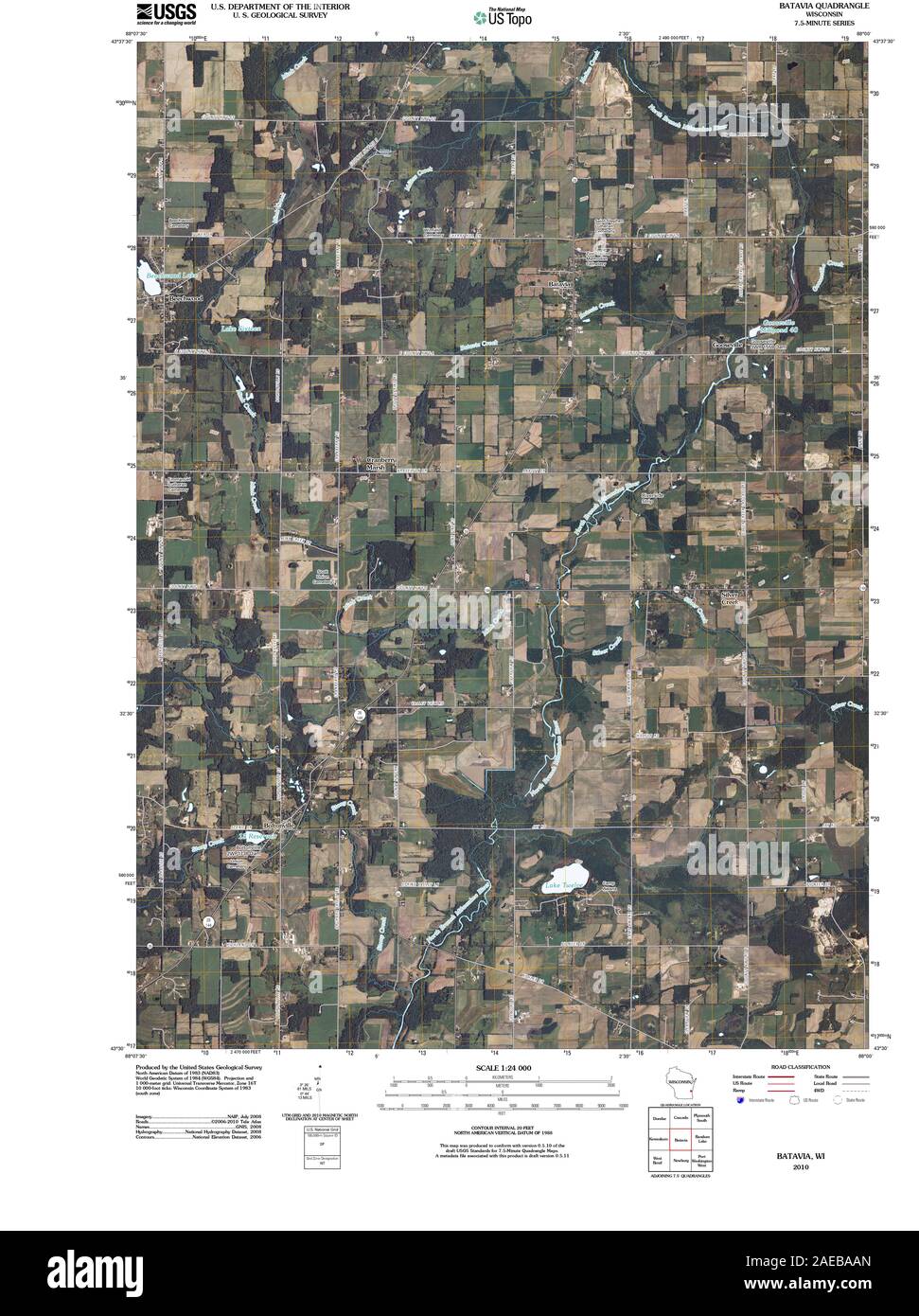 Batavia map Cut Out Stock Images & Pictures - Alamy