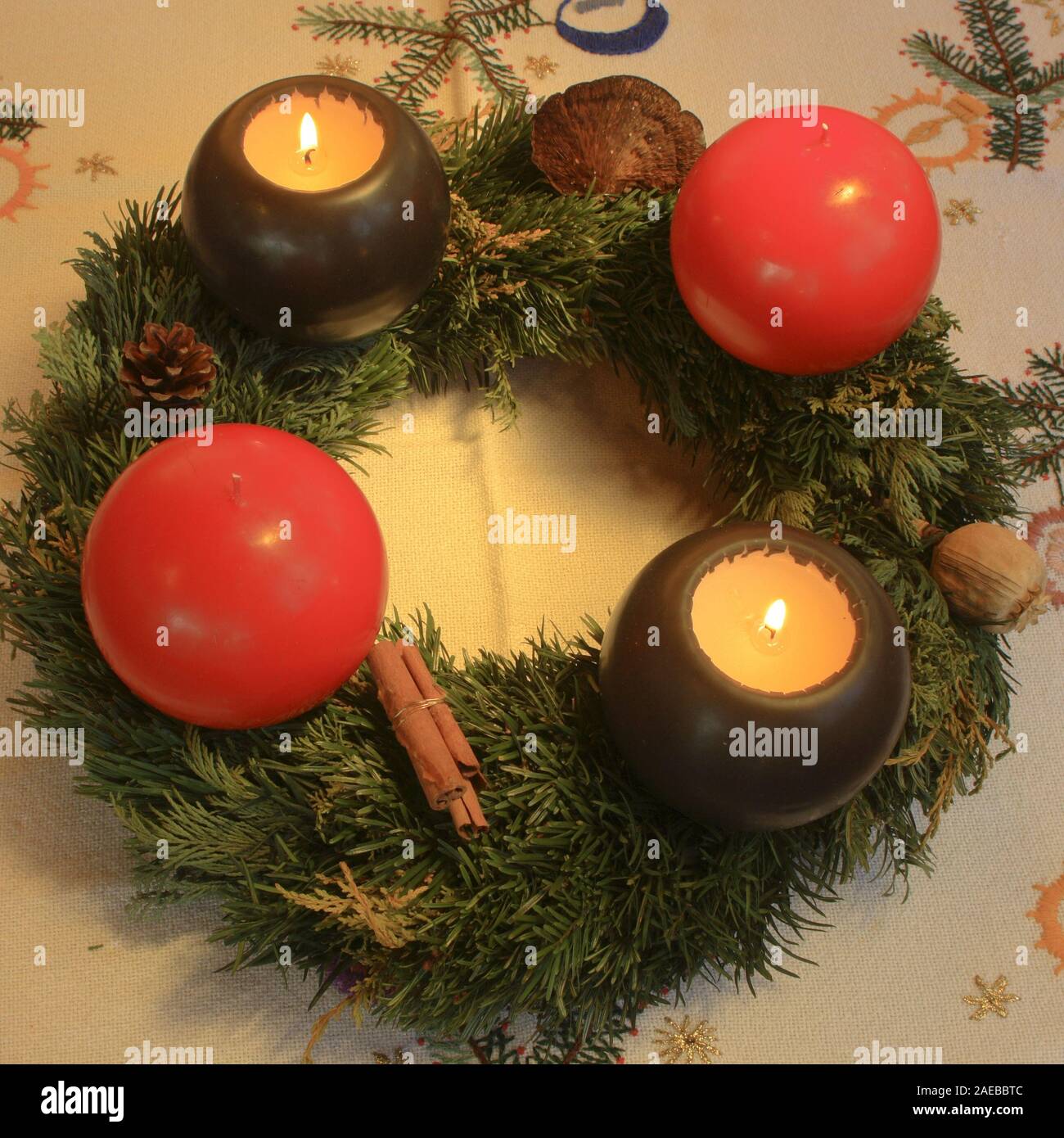 Adventskranz hi-res stock photography and images - Alamy
