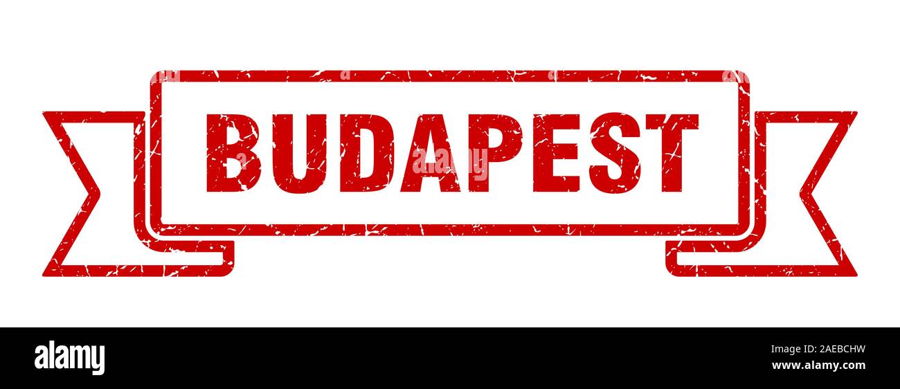 Welcome budapest red square Cut Out Stock Images & Pictures - Alamy