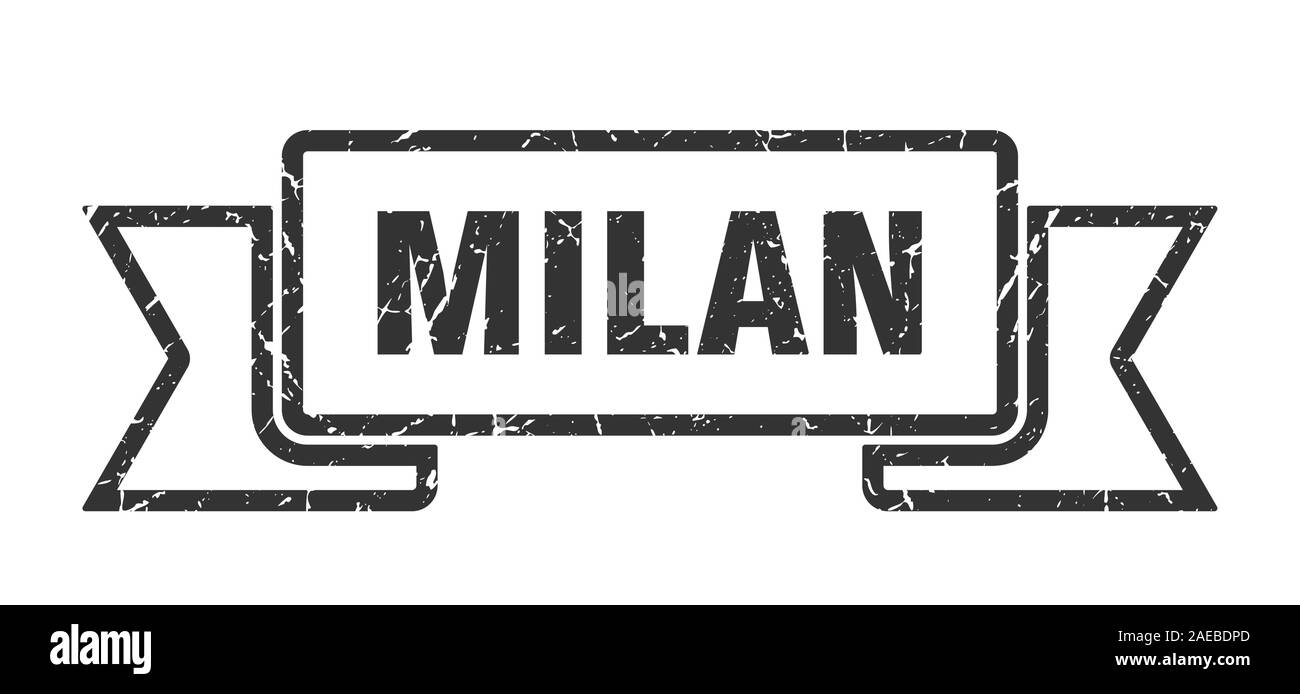 Milan stamp Black and White Stock Photos & Images - Alamy