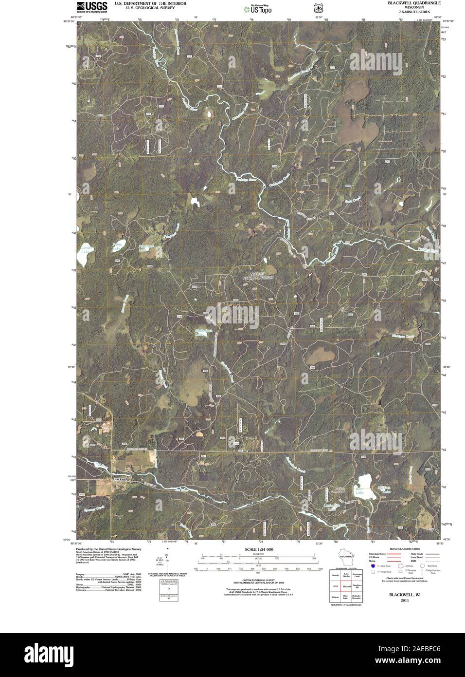 Map of blackwell Cut Out Stock Images & Pictures - Alamy