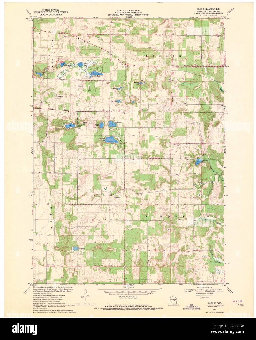 Map of blaine Cut Out Stock Images & Pictures - Alamy