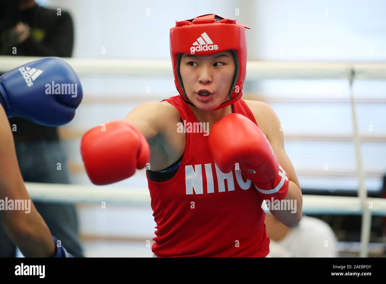 Tokyo, Japan. 8th Dec, 2019. Saya Hamamoto Boxing : Amateur Boxing ...