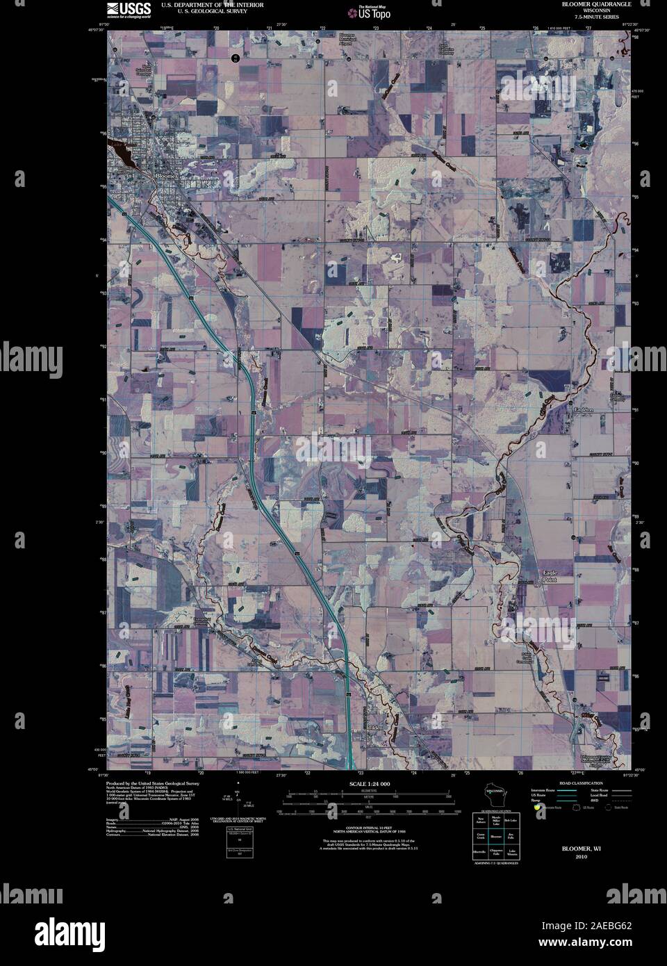 Map of bloomer hi-res stock photography and images - Alamy
