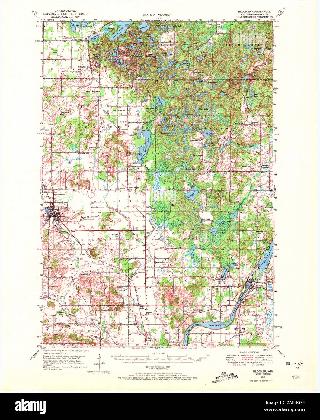 Bloomer map hi-res stock photography and images - Alamy