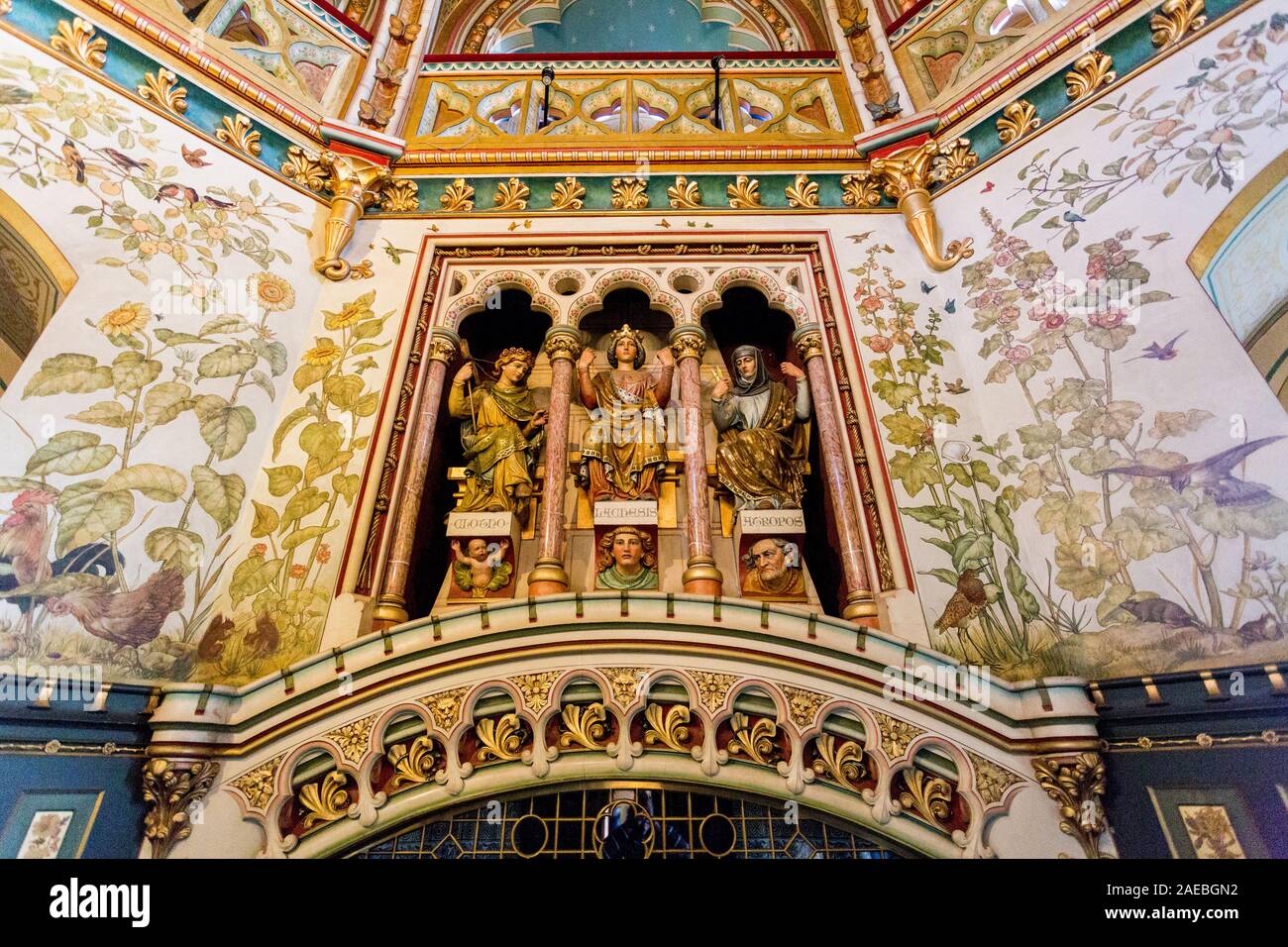 Octagonal drawing room hi-res stock photography and images - Alamy