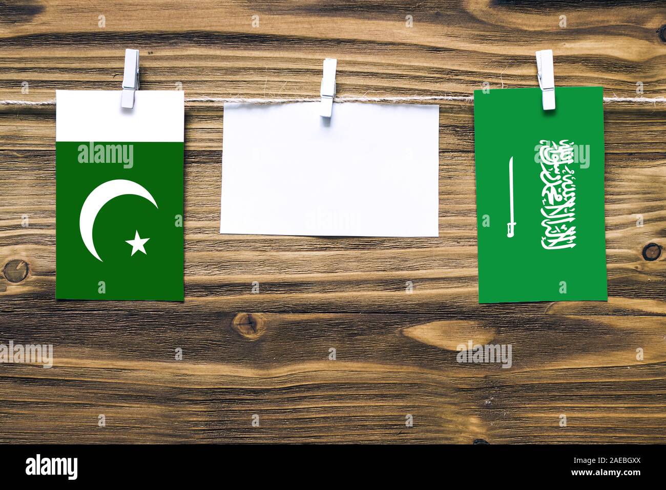 Pakistan saudi arabia flag hi-res stock photography and images - Alamy