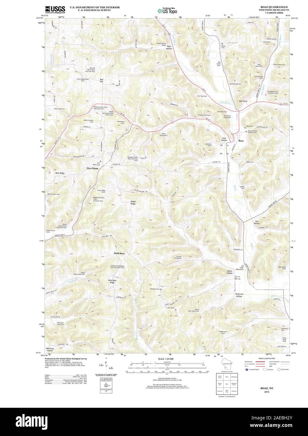 Boaz map hi-res stock photography and images - Alamy