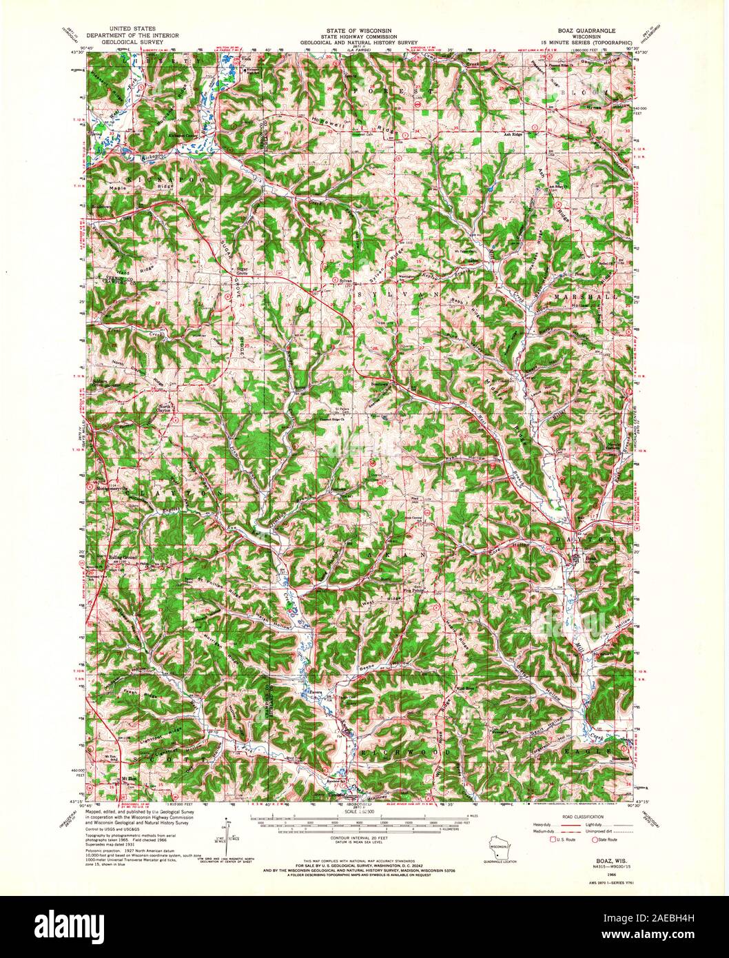 Map of boaz hi-res stock photography and images - Alamy