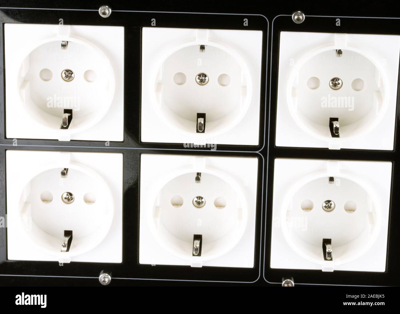 Many Wall Outlet Stock Photo - Alamy