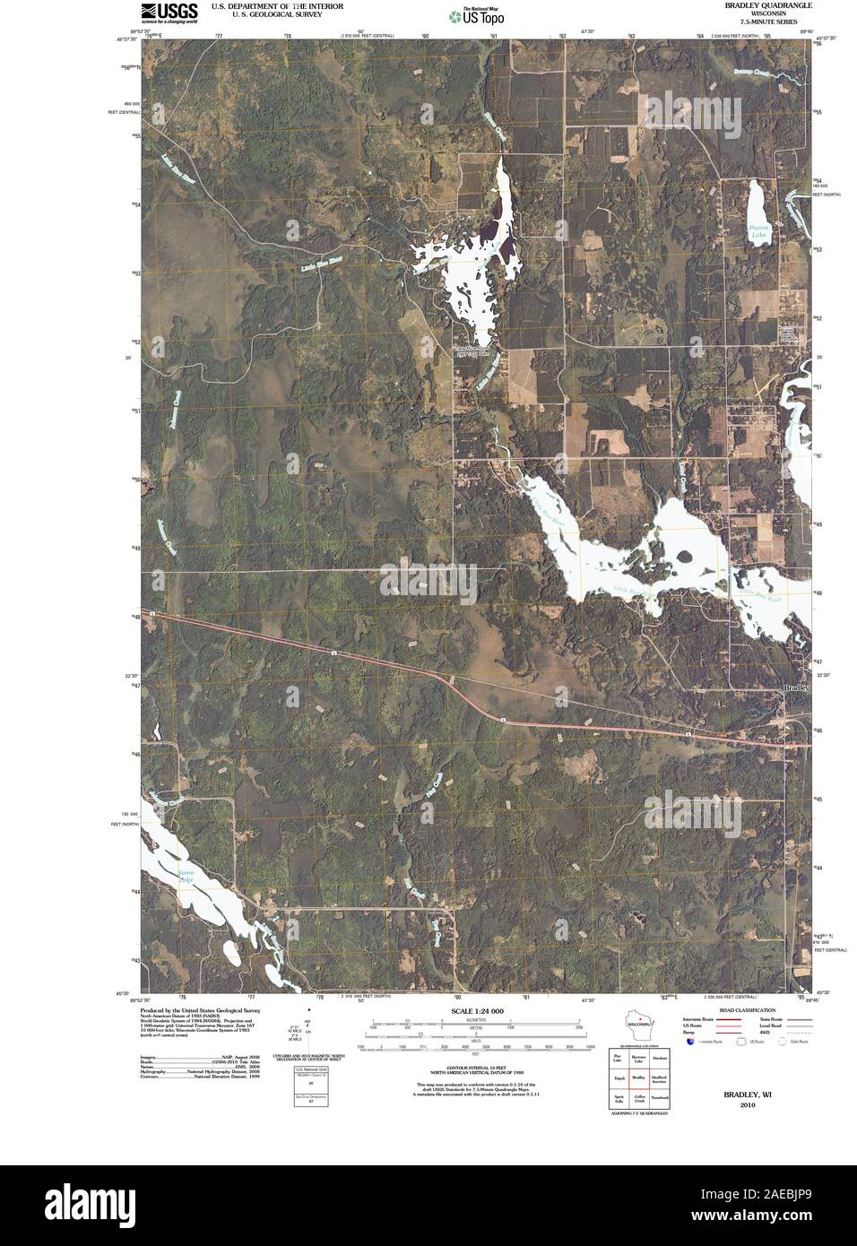 Bradley map Cut Out Stock Images & Pictures - Alamy