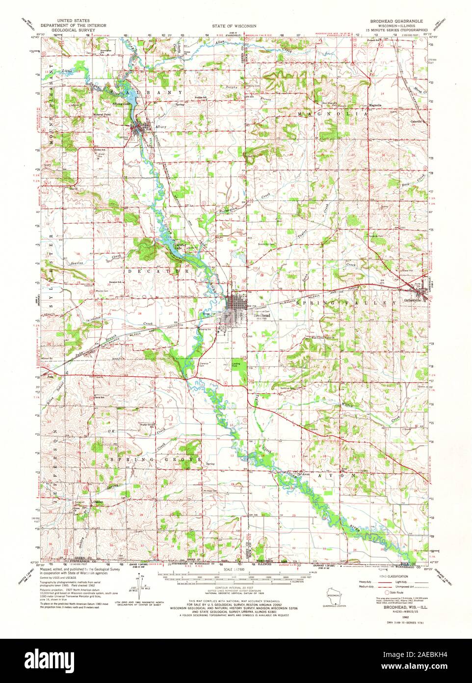Map of brodhead hi-res stock photography and images - Alamy