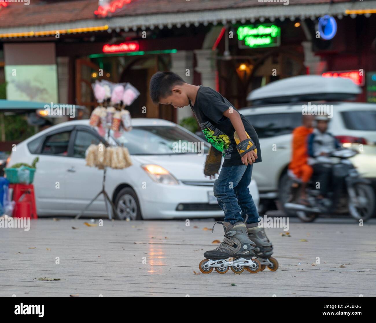 Phnom penh street boy hi-res stock photography and images - Alamy