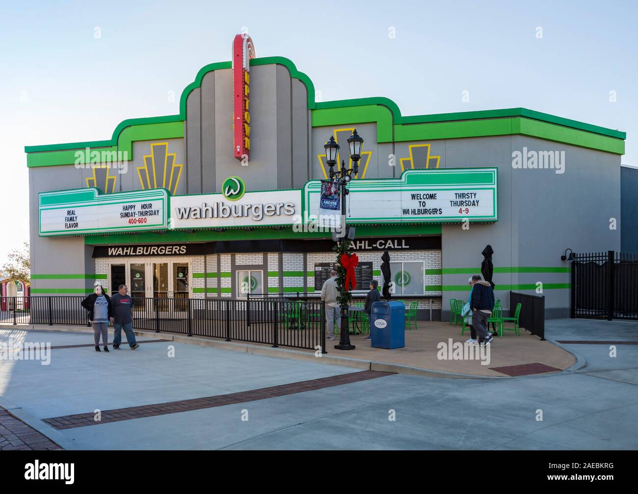 Wahlburgers restaurant at OWA Entertainment and Amusement Park in Foley ...