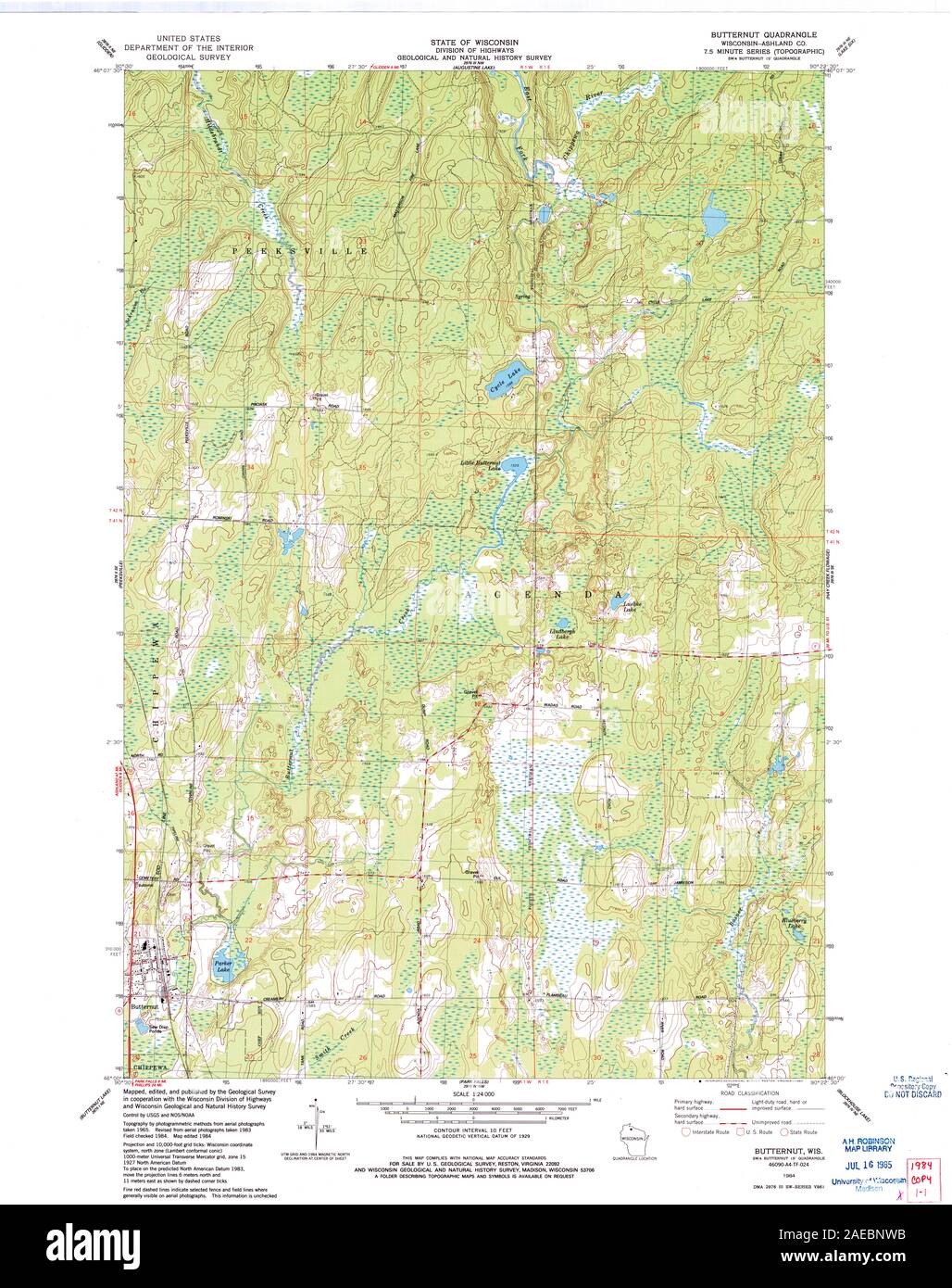 Map of butternut hi-res stock photography and images - Alamy