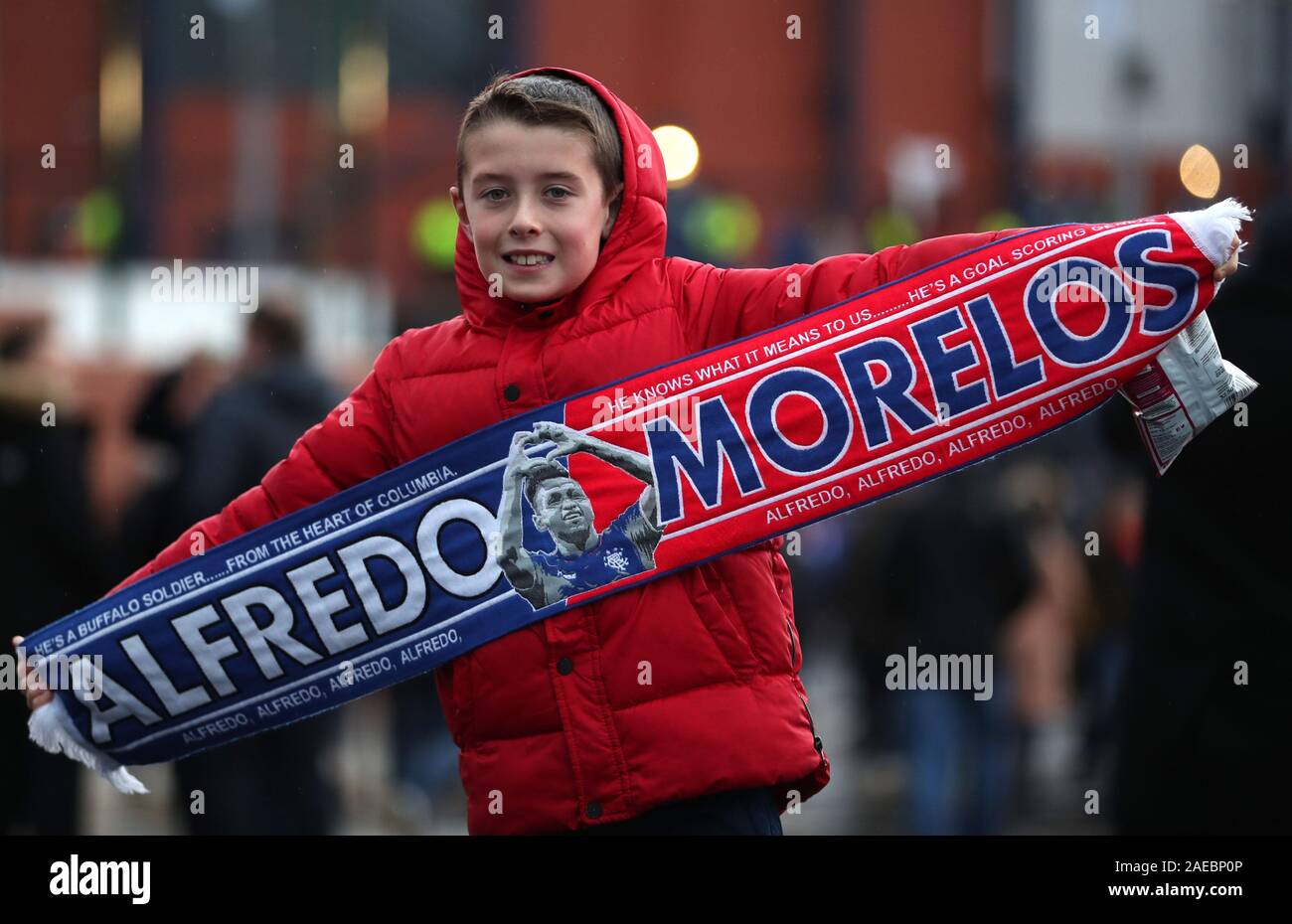 Rangers fan jamie minnis hi-res stock photography and images - Alamy