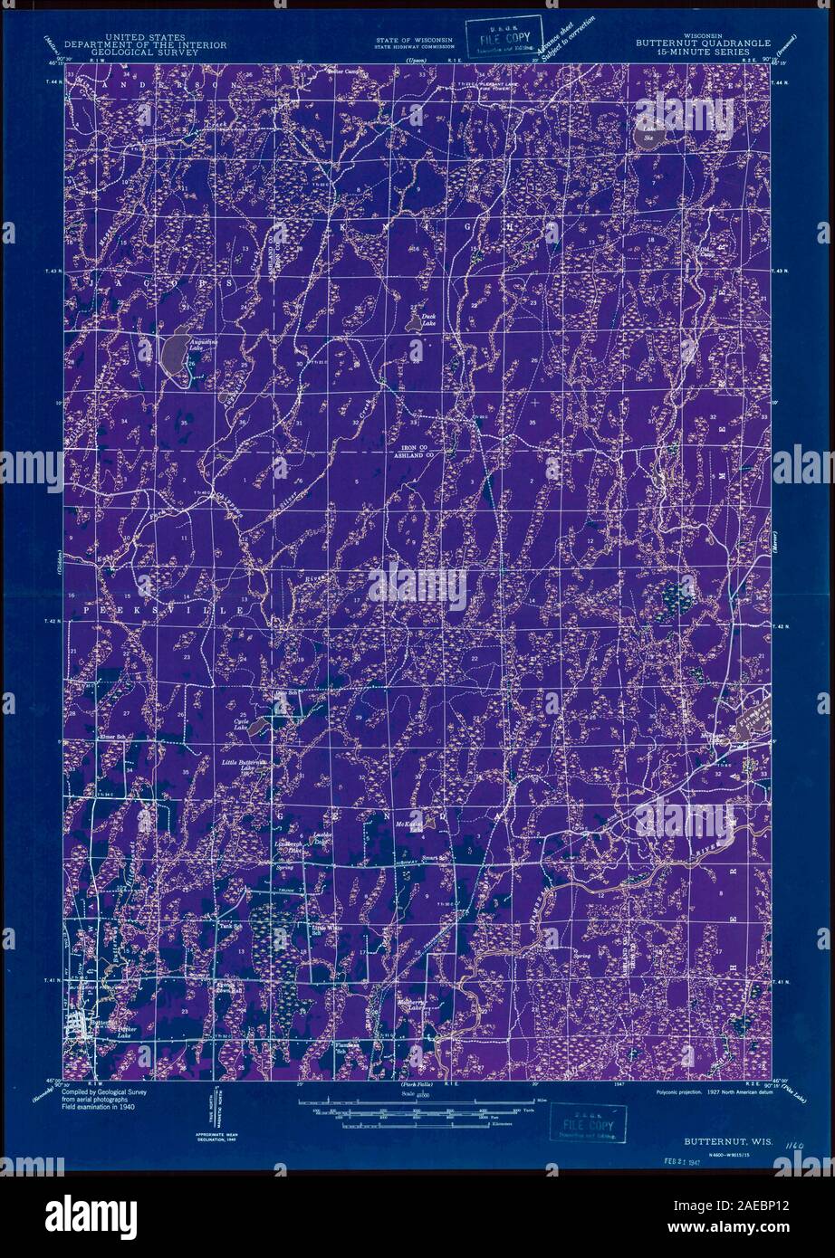 Map of butternut hi-res stock photography and images - Alamy