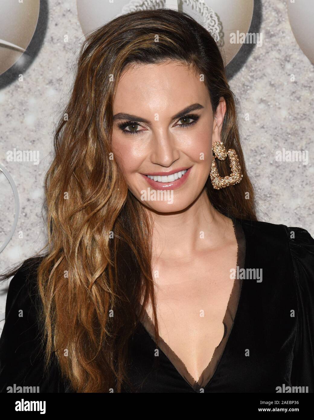 December 7, 2019, West Hollywood, California, USA: Elizabeth Chambers ...