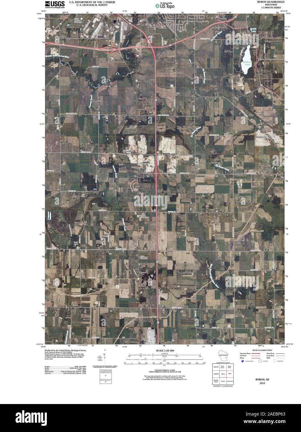 Map of byron Cut Out Stock Images & Pictures - Alamy