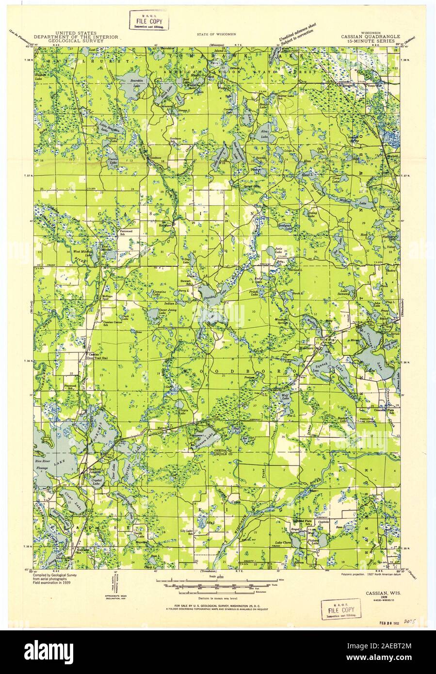 WI Cassian 801450 1939 48000 Restoration Stock Photo - Alamy