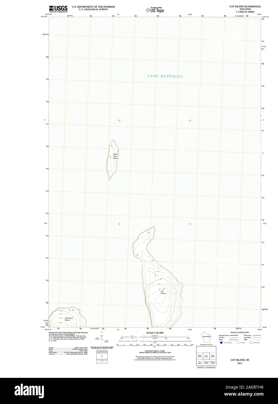 Cat island map Cut Out Stock Images & Pictures - Alamy