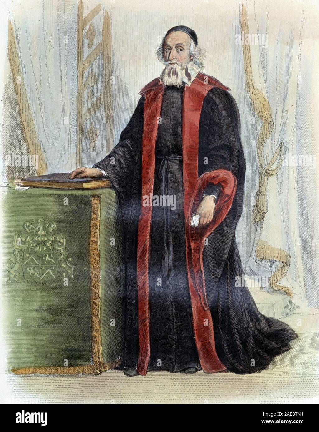 Portrait de Mathieu Mole (1584-1656). premier president au Parlement de ...