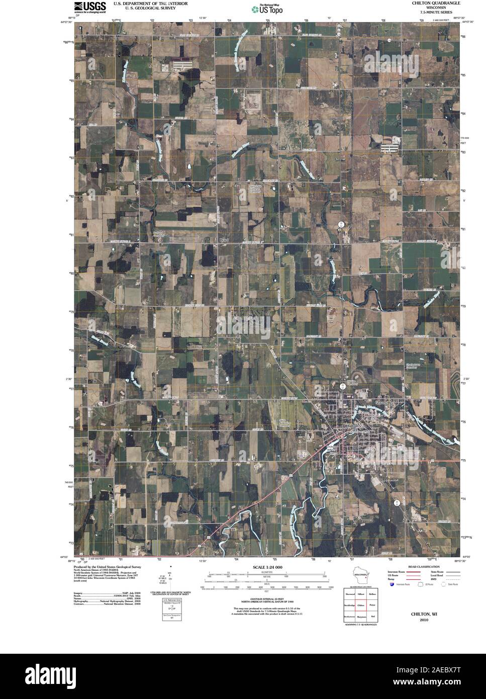 Map of chilton hi-res stock photography and images - Alamy