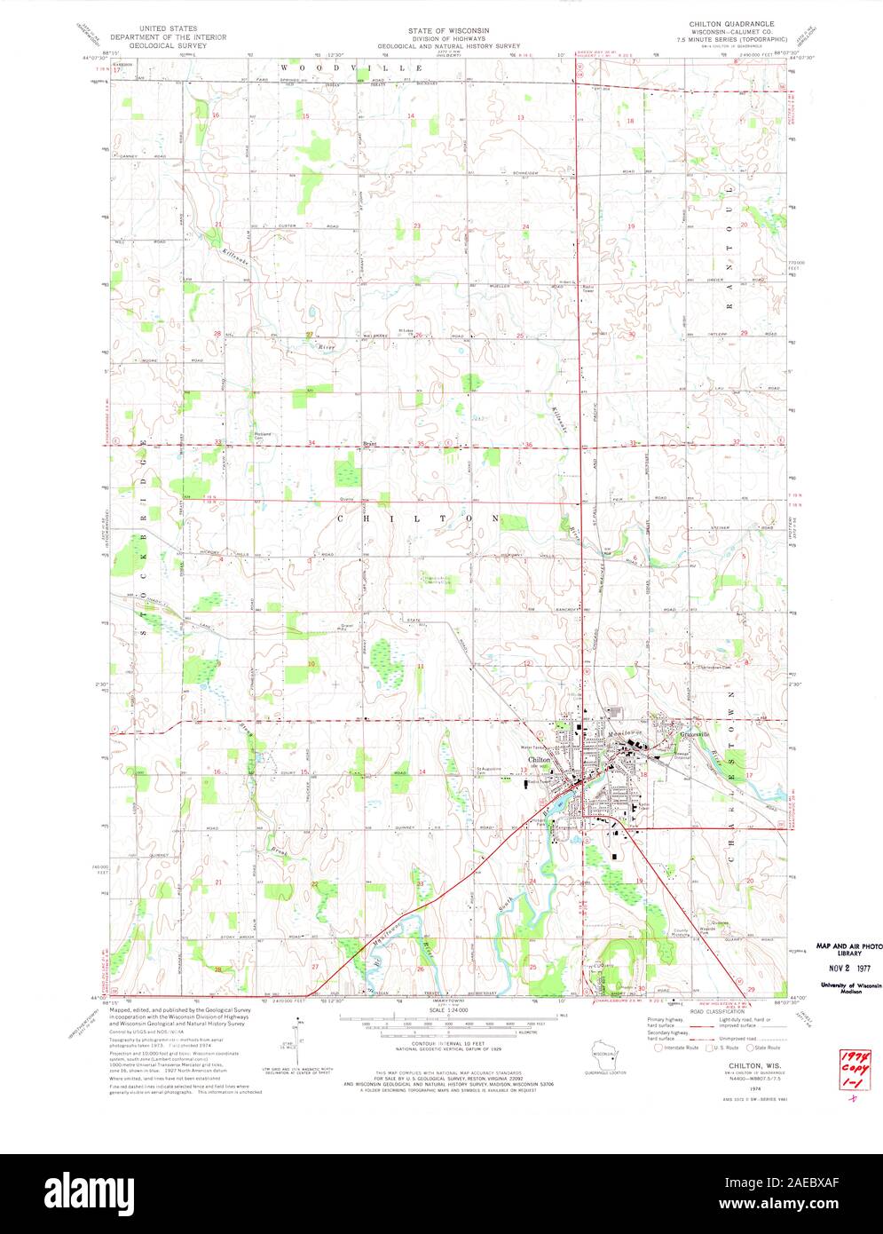 Map of chilton hi-res stock photography and images - Alamy
