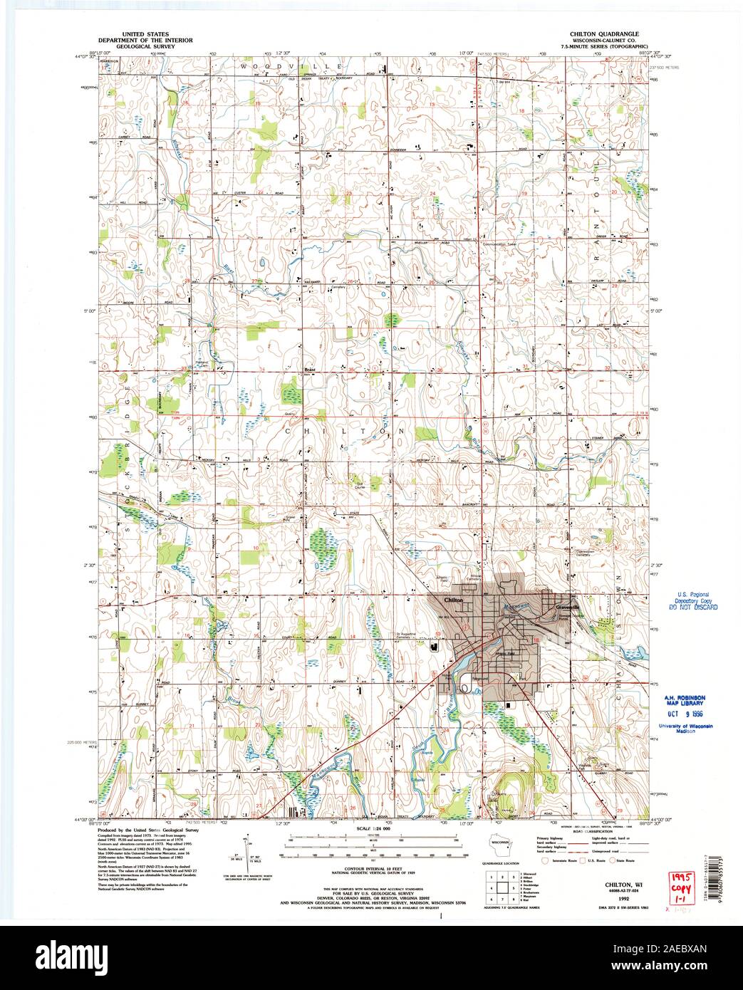 Map of chilton hi-res stock photography and images - Alamy