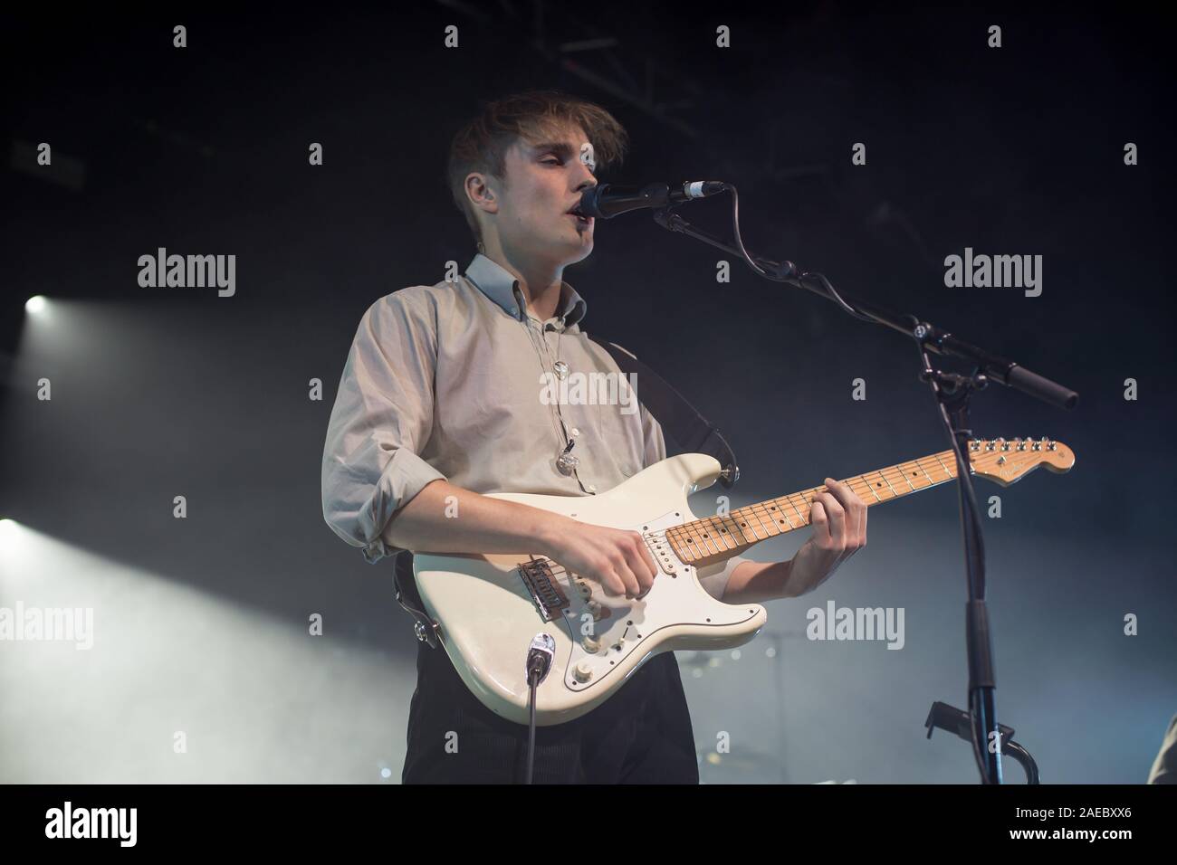 Sam fender live at Manchester academy november 2019 Stock Photo - Alamy
