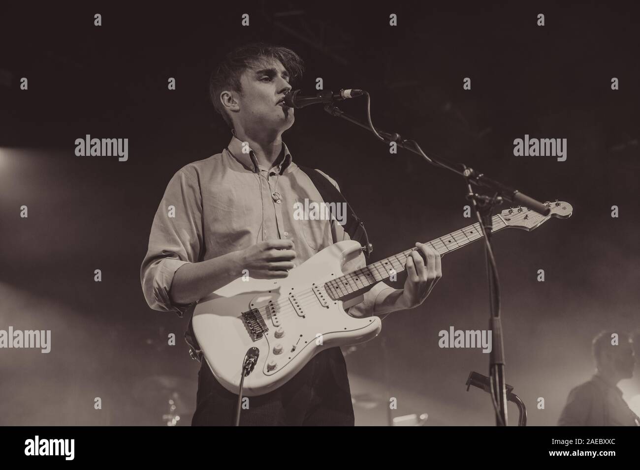 Sam fender live at Manchester academy november 2019 Stock Photo - Alamy
