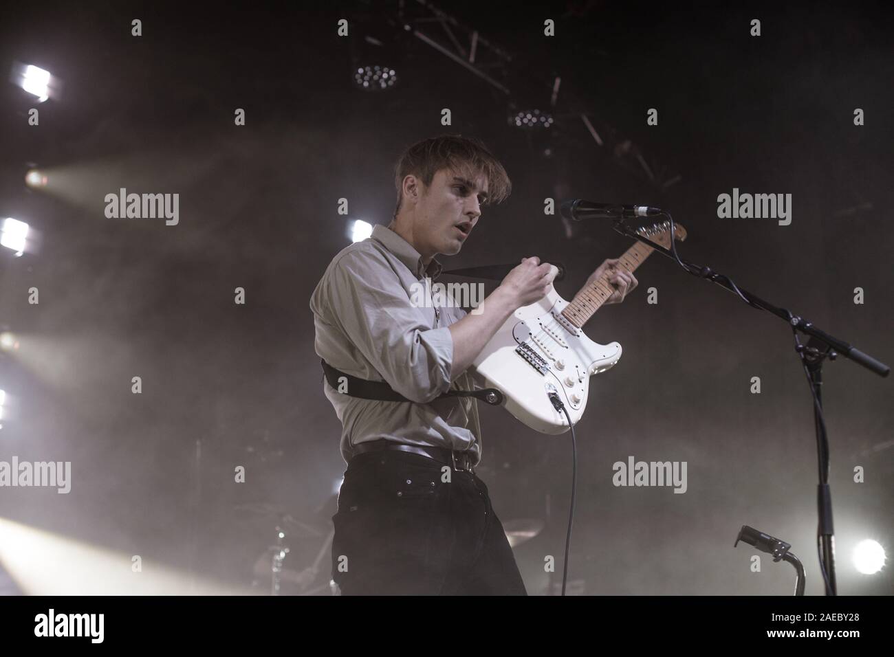 Sam fender live at Manchester academy november 2019 Stock Photo - Alamy