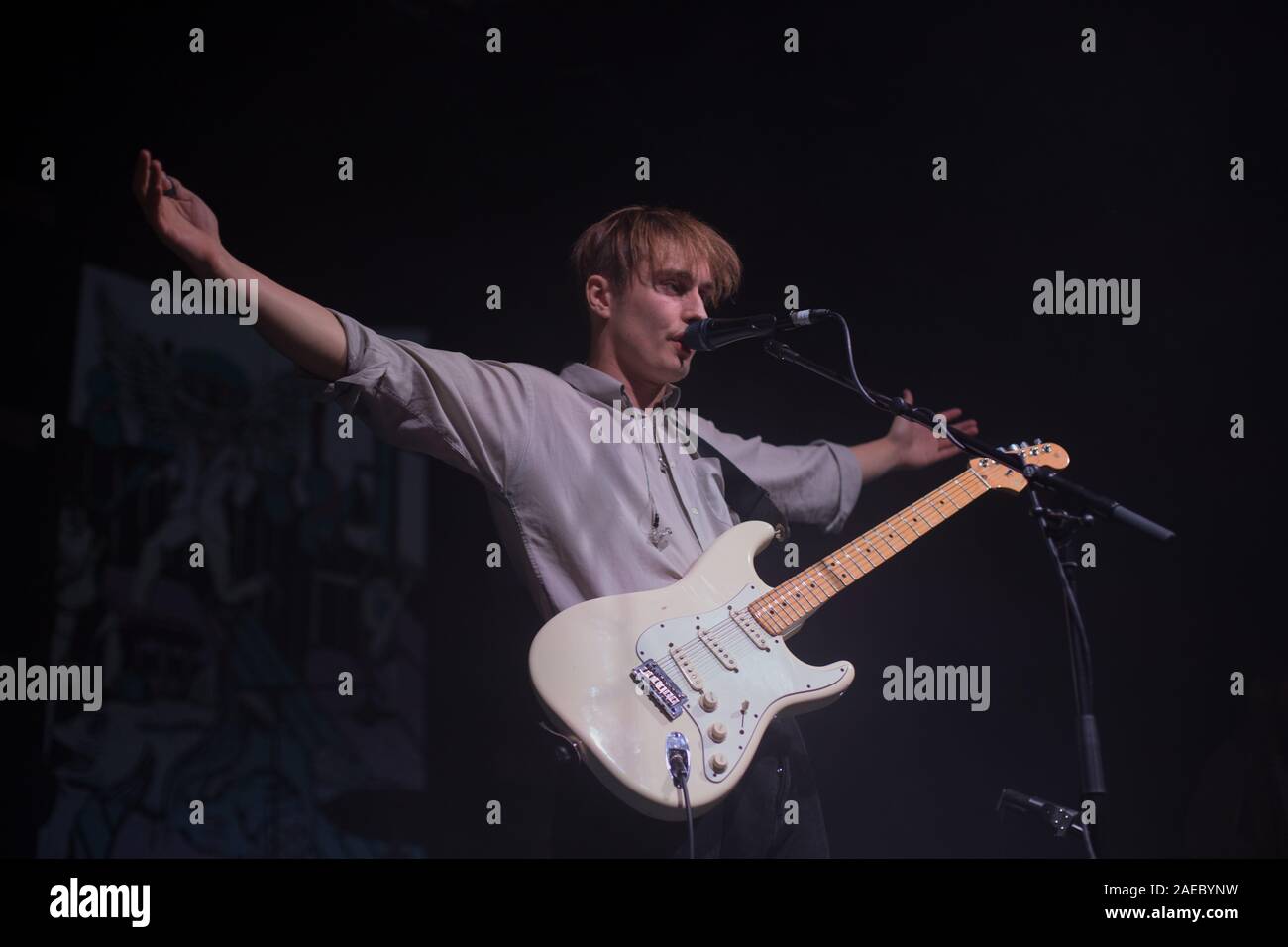 Sam fender live at Manchester academy november 2019 Stock Photo - Alamy