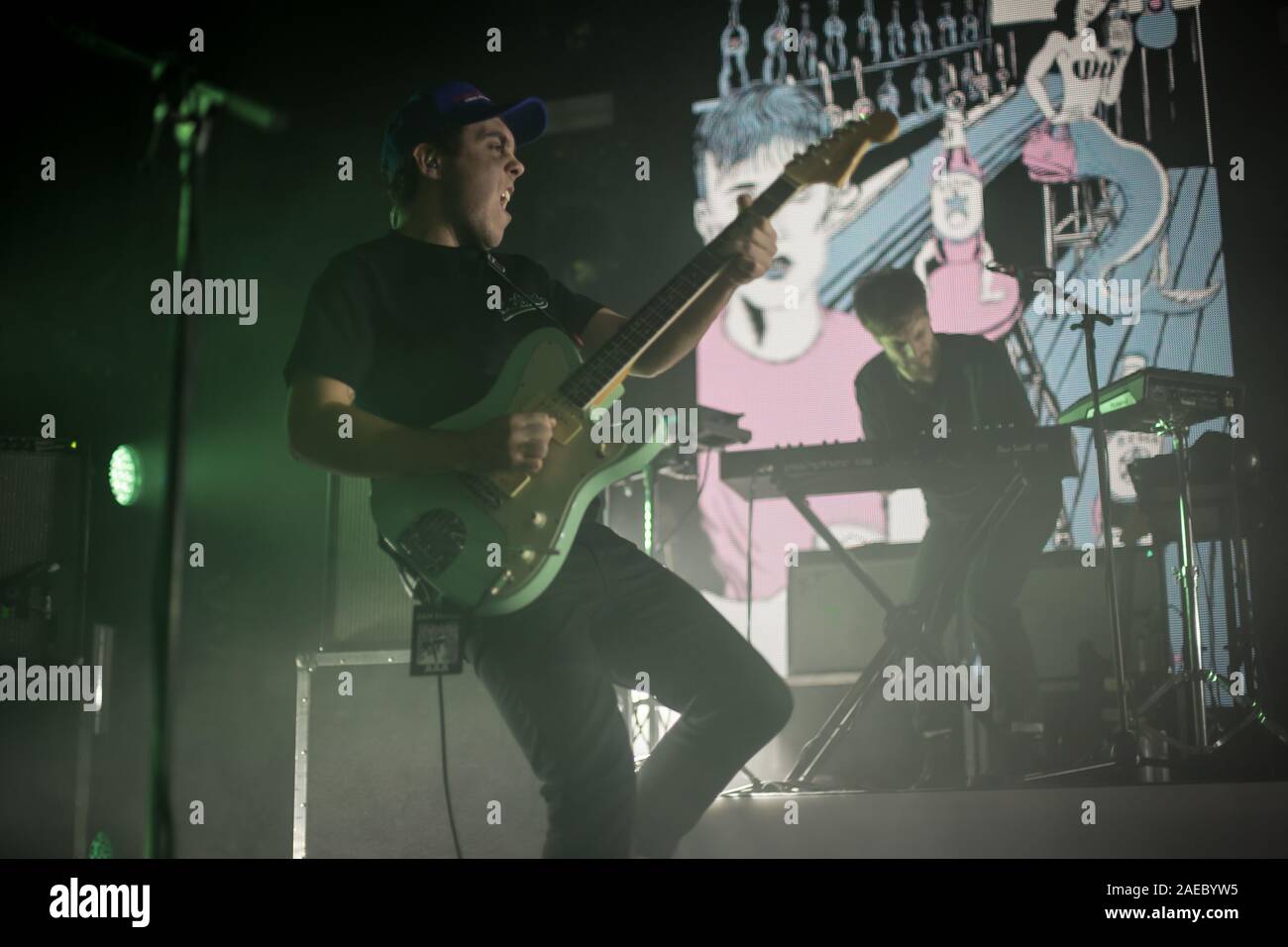Sam fender live at Manchester academy november 2019 Stock Photo - Alamy