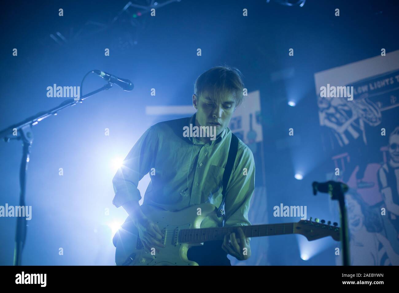 Sam fender live at Manchester academy november 2019 Stock Photo - Alamy