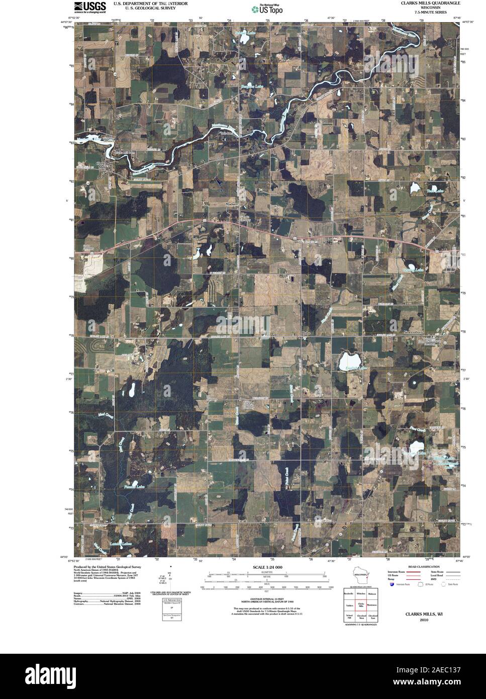 Clarks map Cut Out Stock Images & Pictures - Alamy