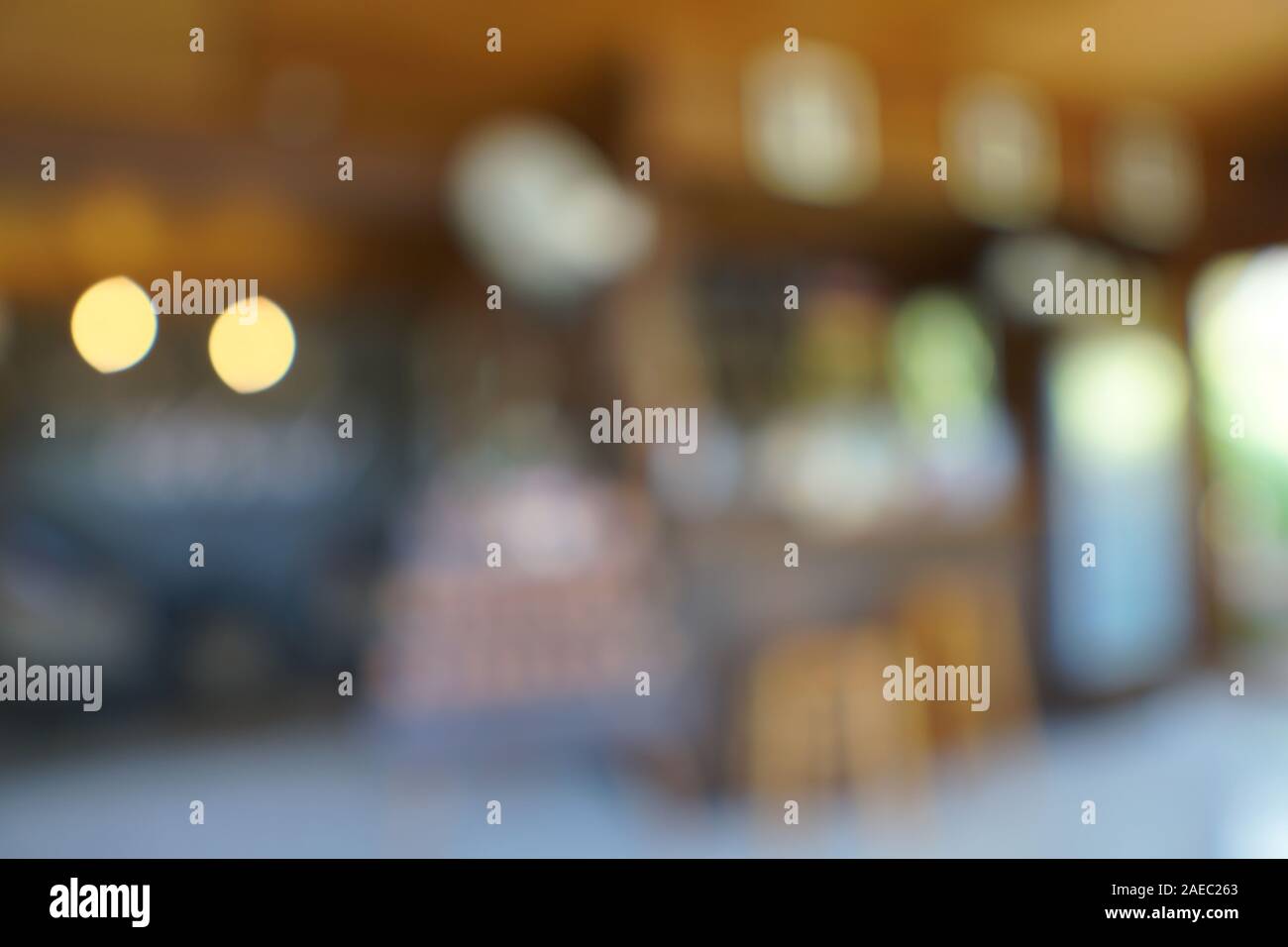 Blurred background of restaurant with people Stock Photo - Alamy