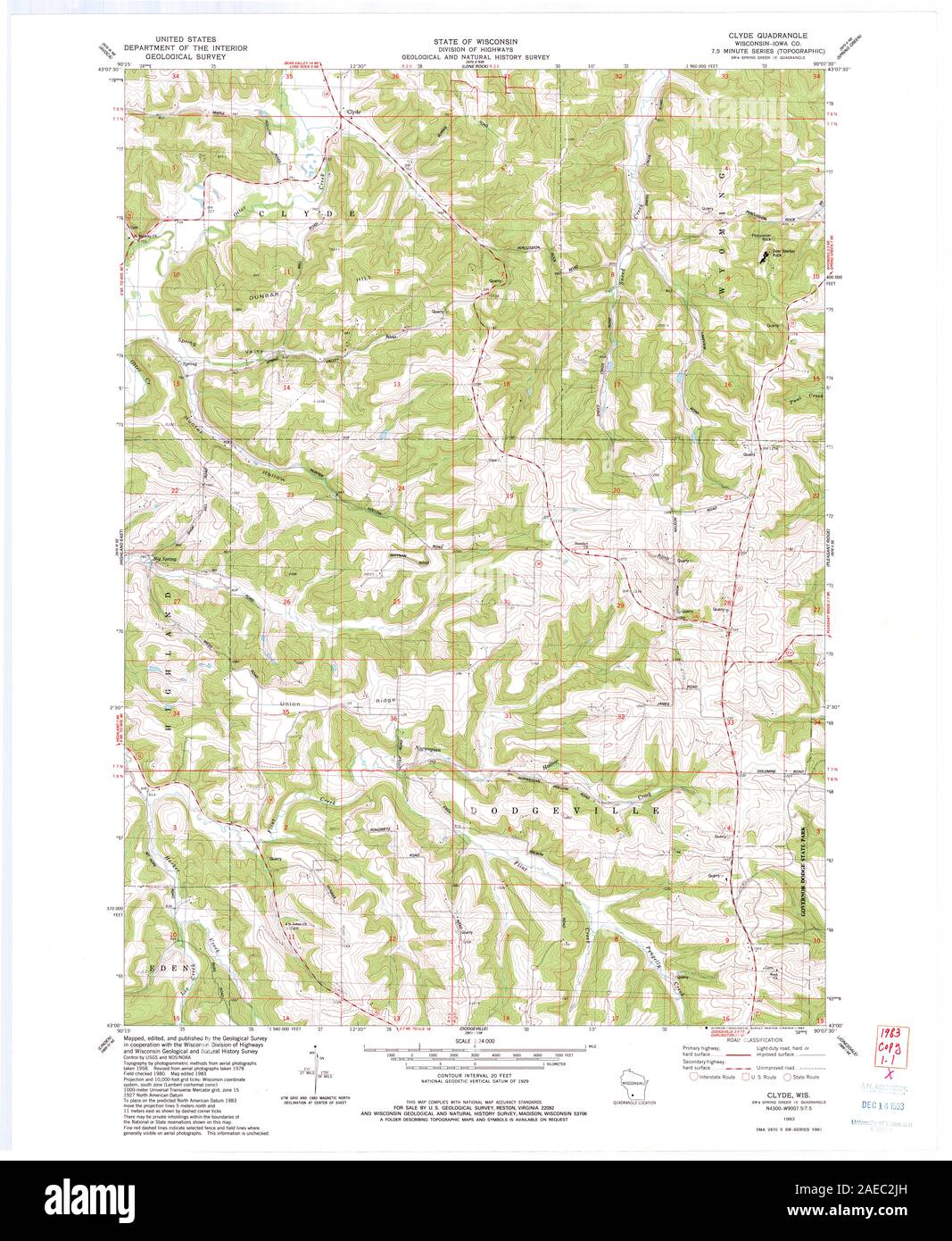 Map of clyde Cut Out Stock Images & Pictures - Alamy