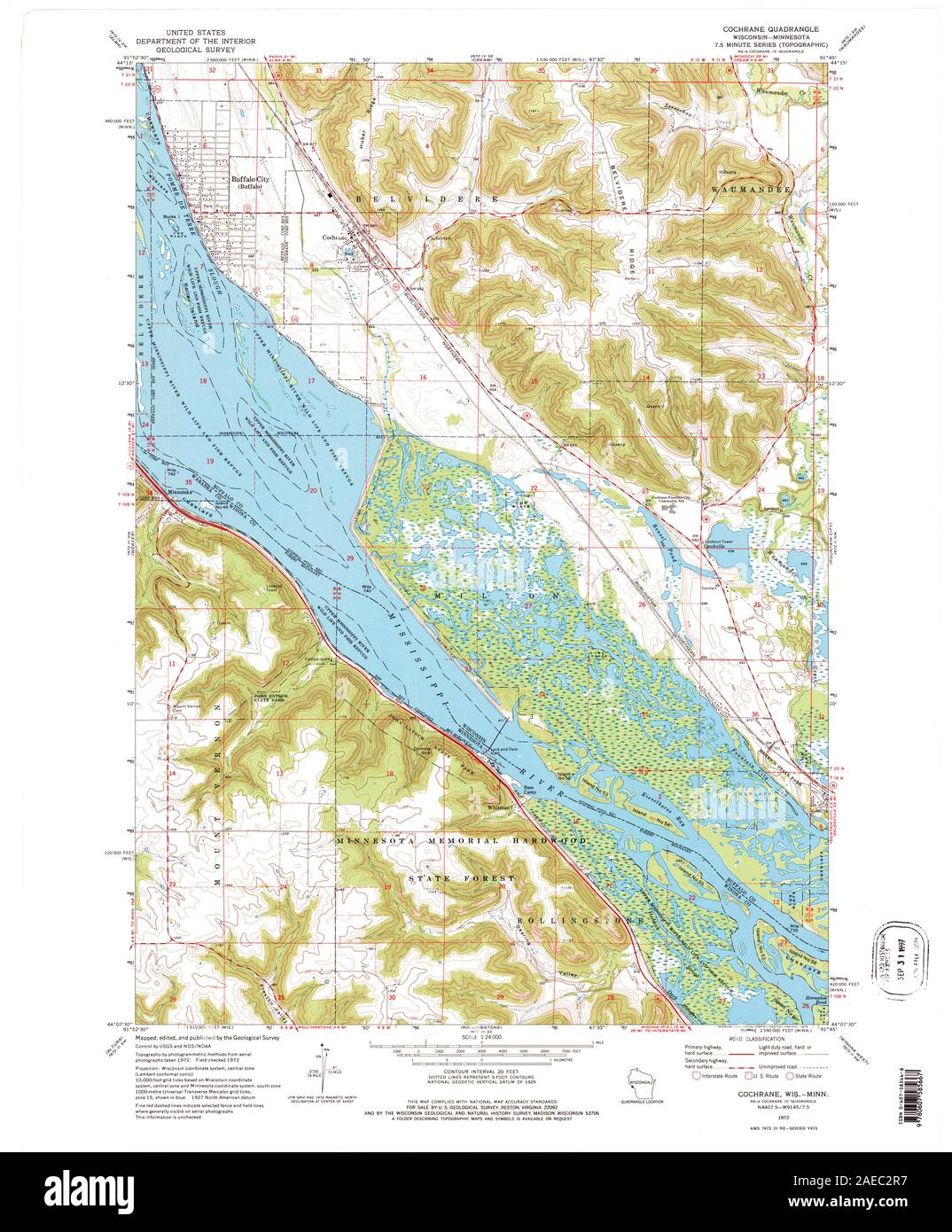 Map of cochrane hi-res stock photography and images - Alamy