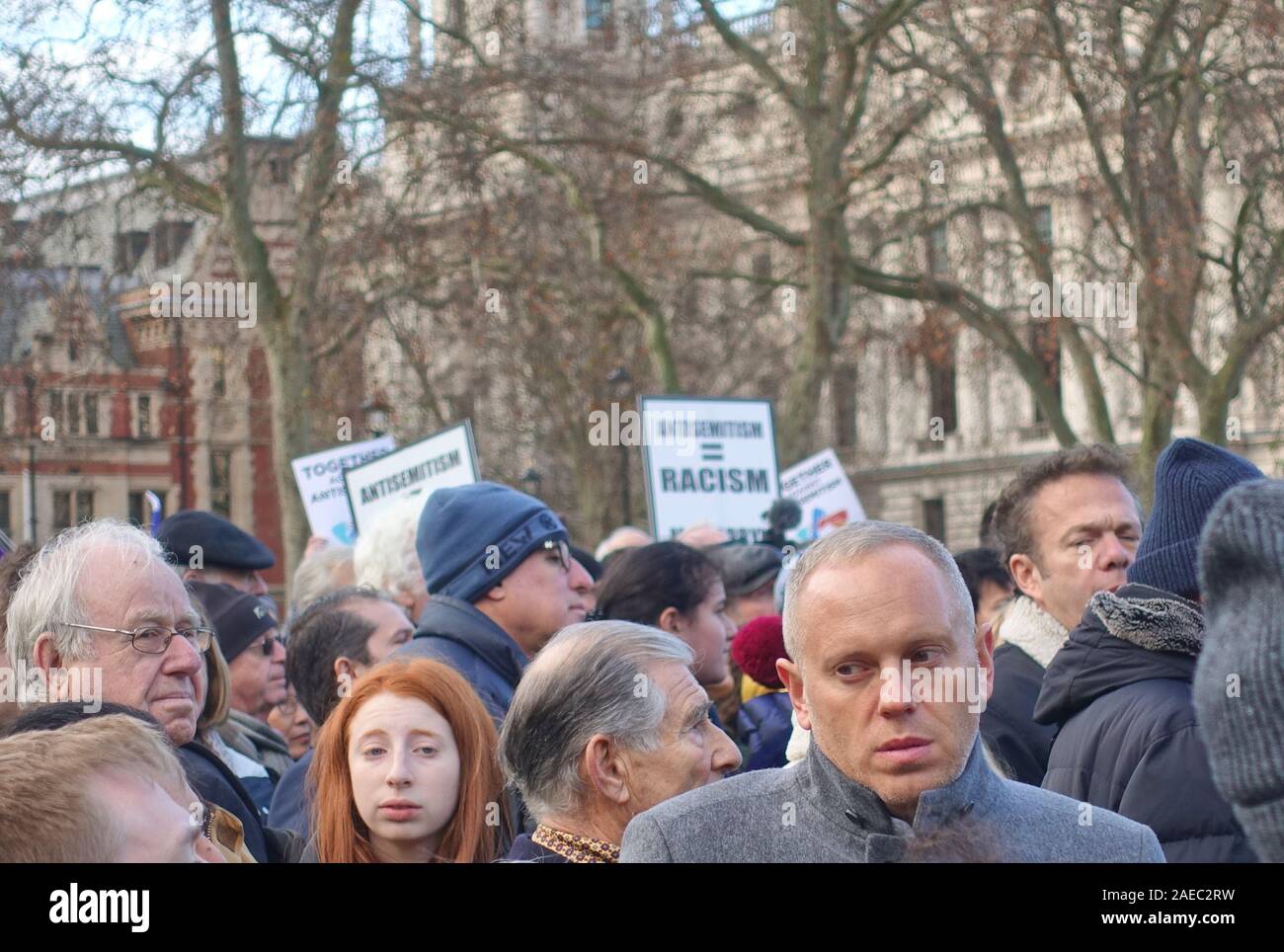 London, UK .8th December 2018. Robert Rinder (TV’s Judge Rinder) speaks ...