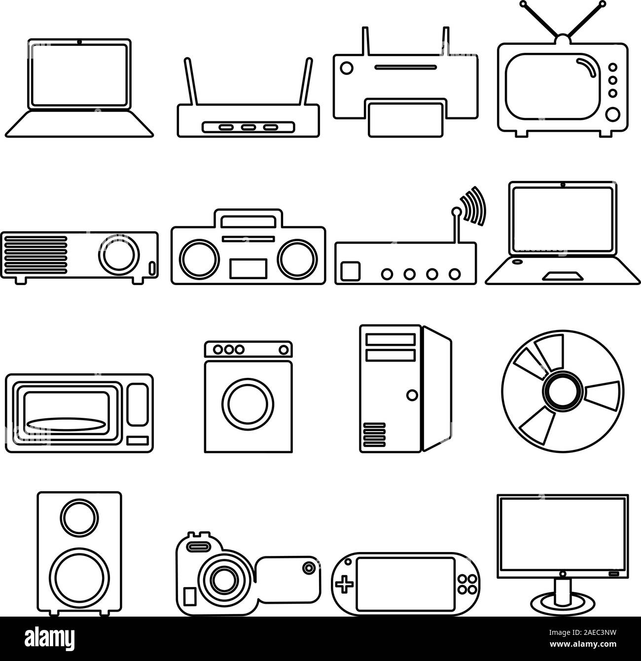 Cooker socket Stock Vector Images - Alamy