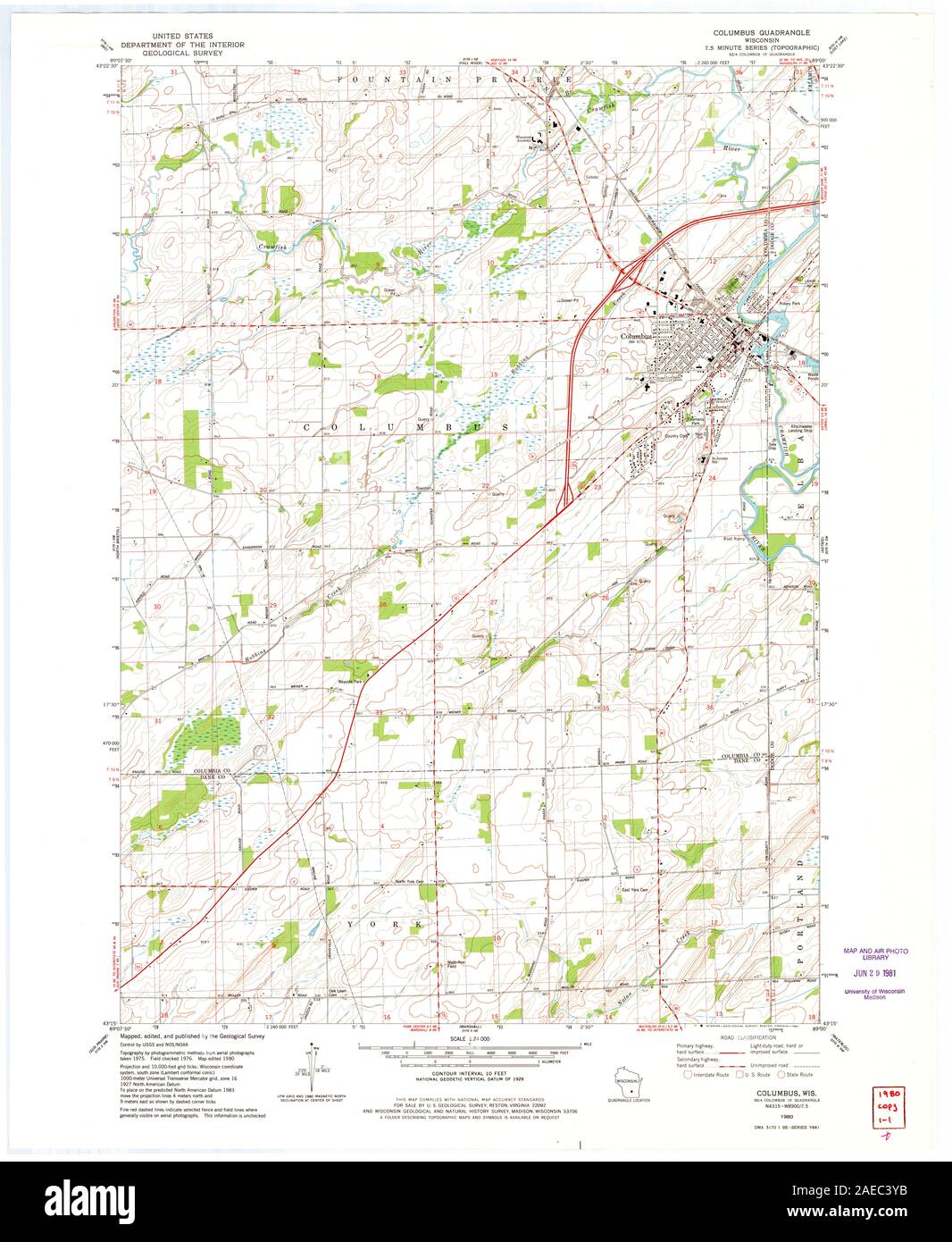 Mapping columbus hi-res stock photography and images - Alamy