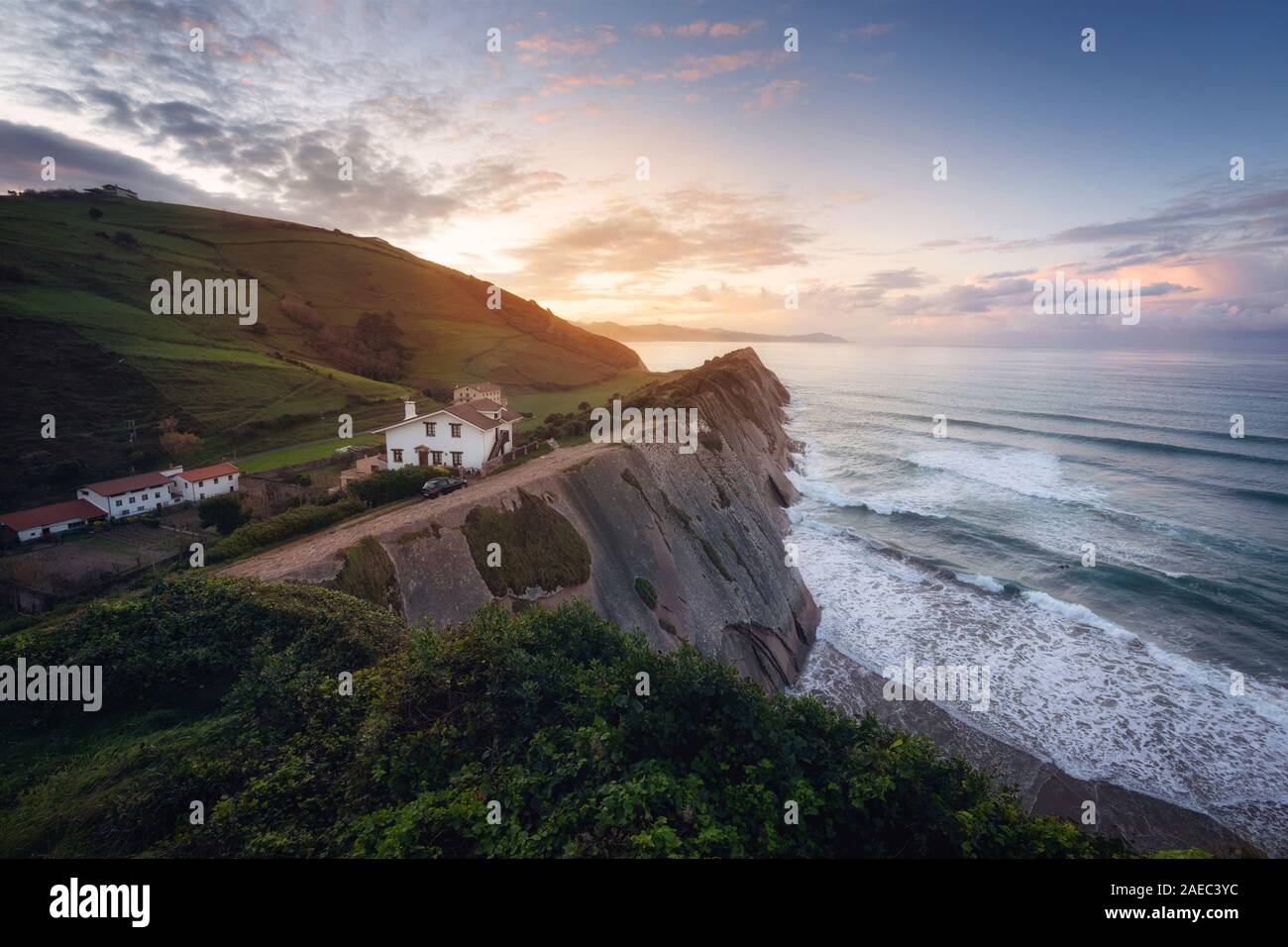 Basque coast geopark spain hi-res stock photography and images - Alamy