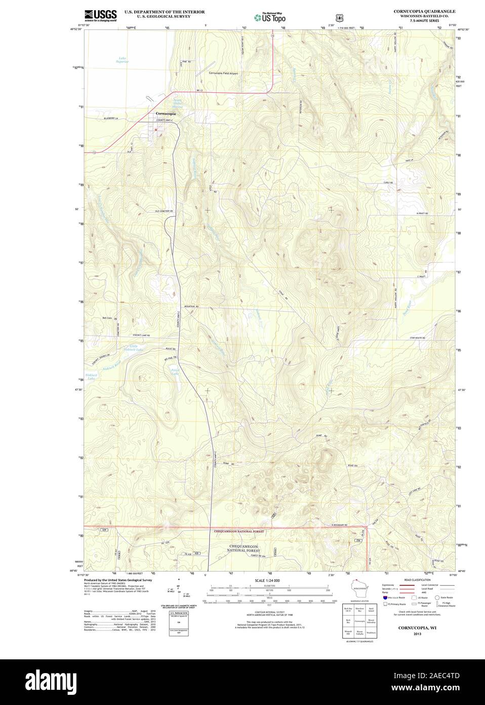 Cornucopia map Cut Out Stock Images & Pictures - Alamy