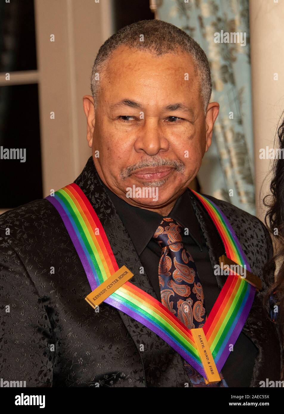 Washington DC, USA. 07th Dec, 2019. Percussionist Ralph Johnson of the ...