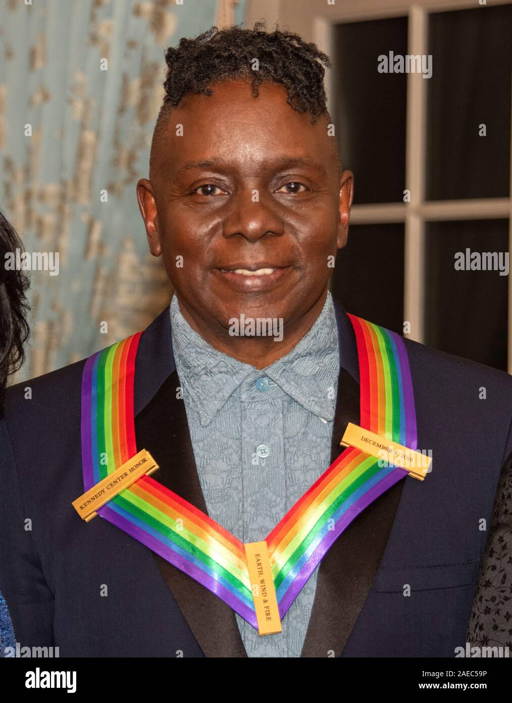 Washington DC, USA. 07th Dec, 2019. Singer Philip Bailey of the band ...