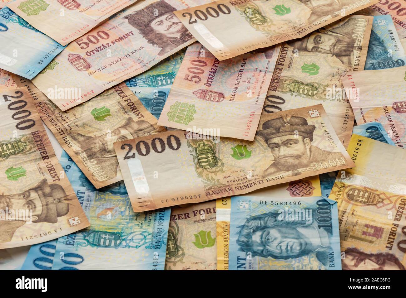 Huf banknote hi-res stock photography and images - Alamy